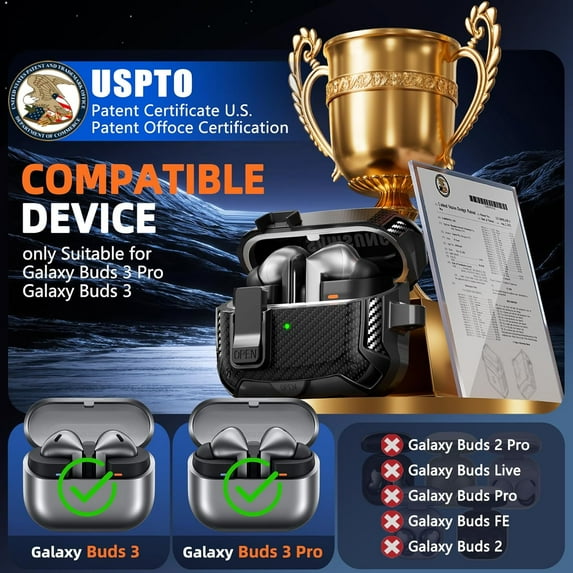 TG1811THT-with Phone Stand for Samsung Galaxy Buds3 FE (2025) / Buds3 ...