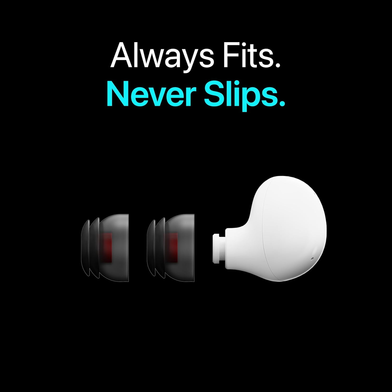 TG2855THT-Premium Multi-Flange Eartips for Galaxy Buds2/Galaxy Buds FE ...