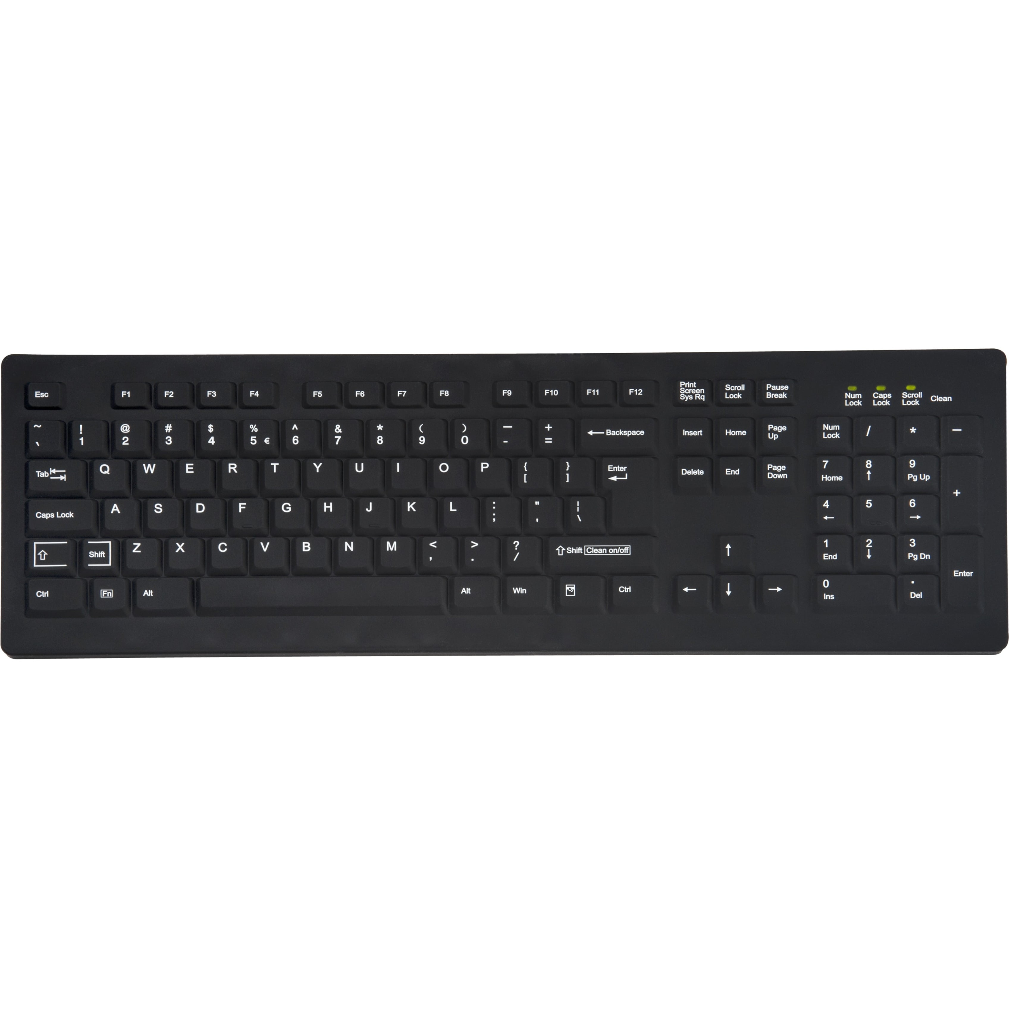 TG3 CK104S Keyboard - Cable Connectivity - USB 2.0 Interface - 104 Key ...
