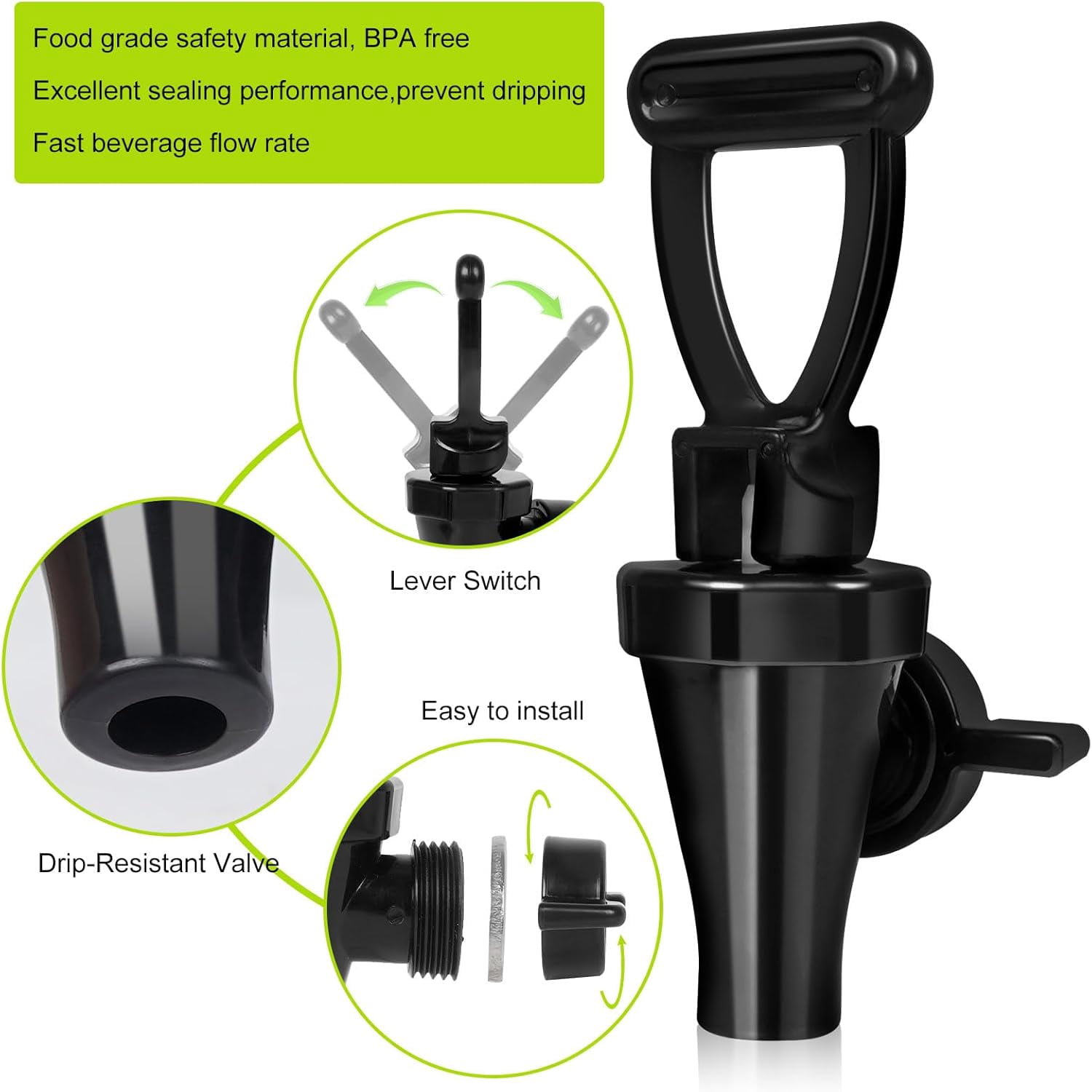 TG4THT-(1 Pack) 03260.0002 Replacement Faucet Kit for Ice Tea Dispenser ...