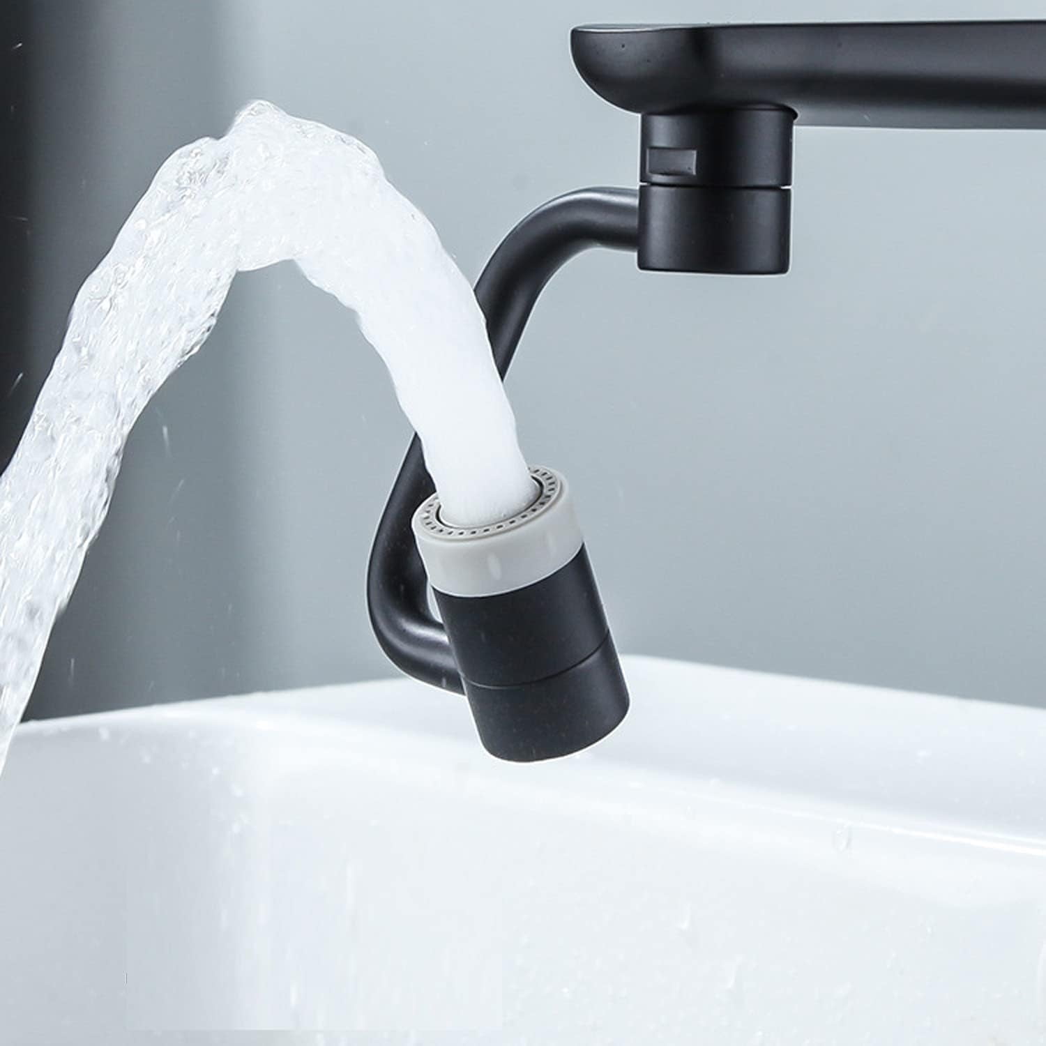 TG4THT-1080° Rotating Faucet Extender Aerator,Solid Brass Universal ...