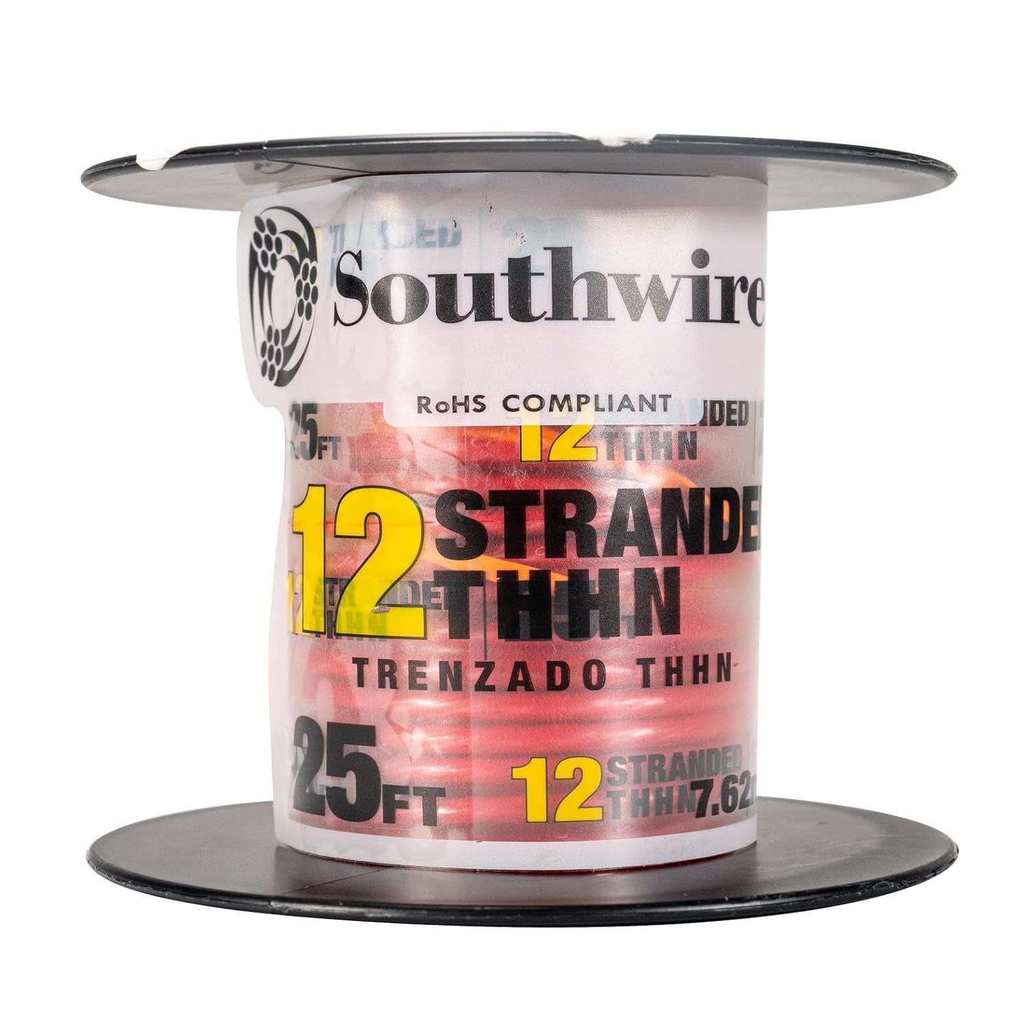 TG4THT-25 ft. 12 Green Solid CU THHN Wire - Walmart.com