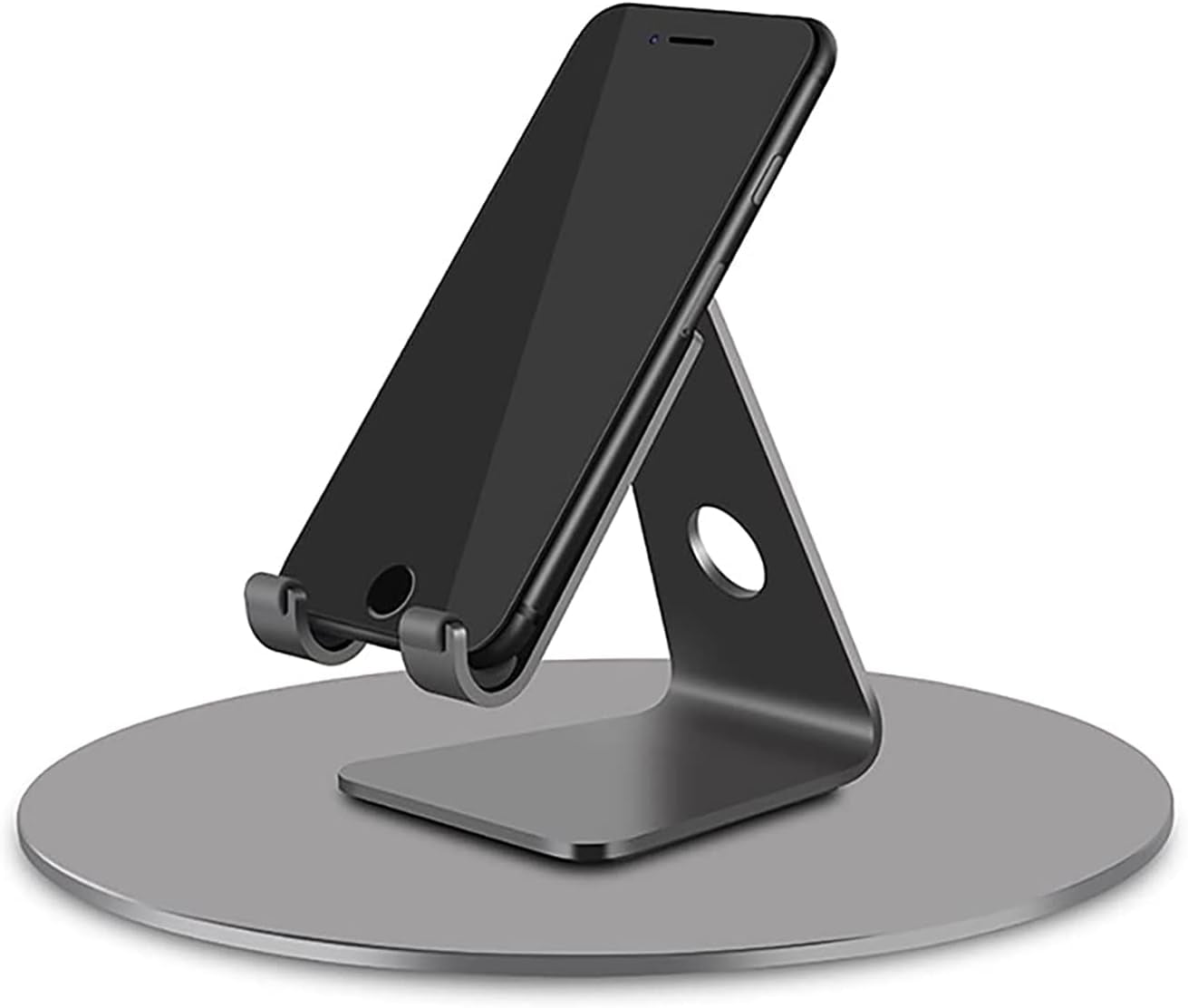 TG4THT-360° Rotation Monitor Stand, Grey Aluminum Alloy, Wide ...