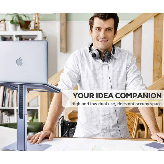 TG4THT-Adjustable Laptop Stand, Tall, Strong, Airflow, Suitable for 13. ...