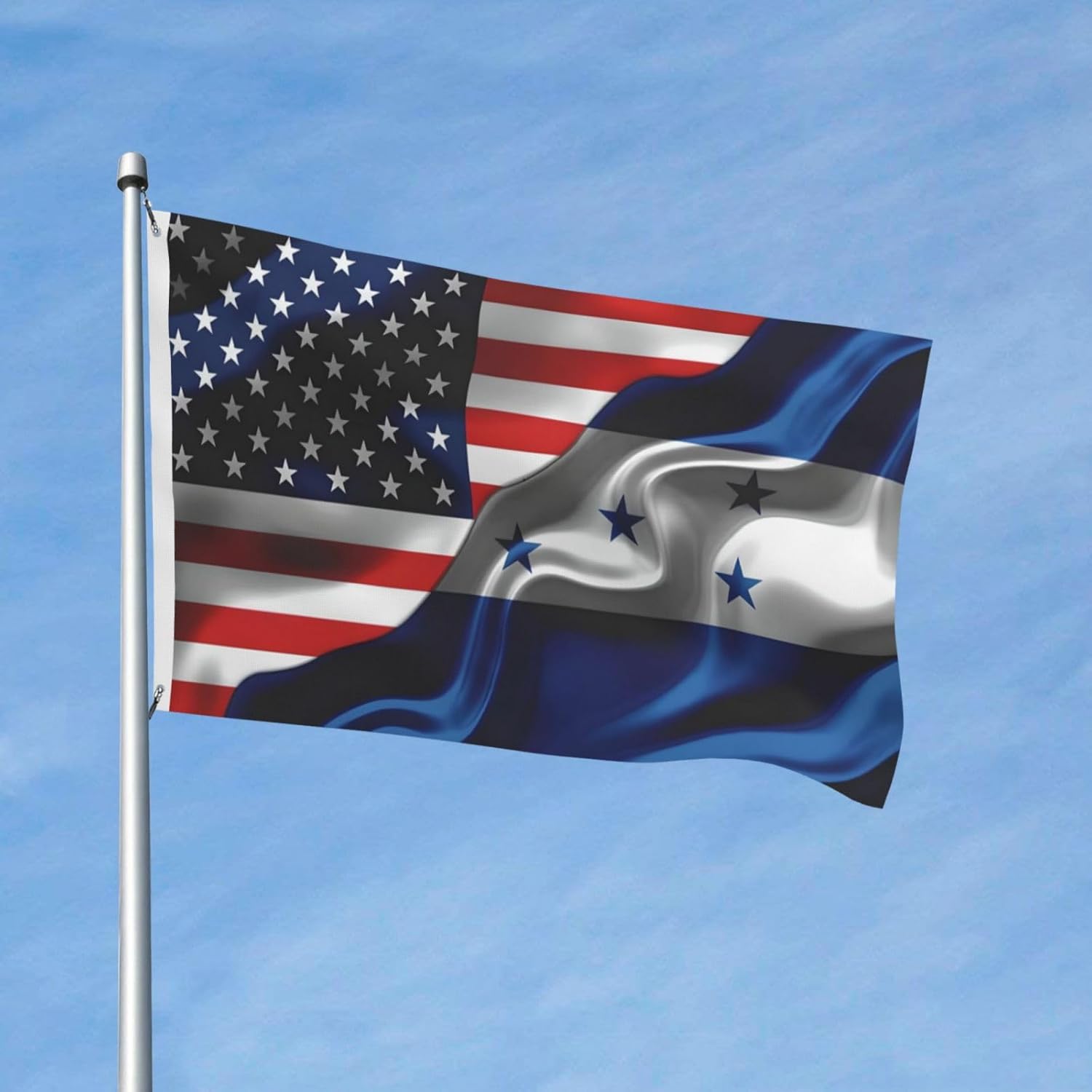 TG4THT-American Usa Honduras Hondurans Flag 3x5 Ft Outdoor Double-Sided ...