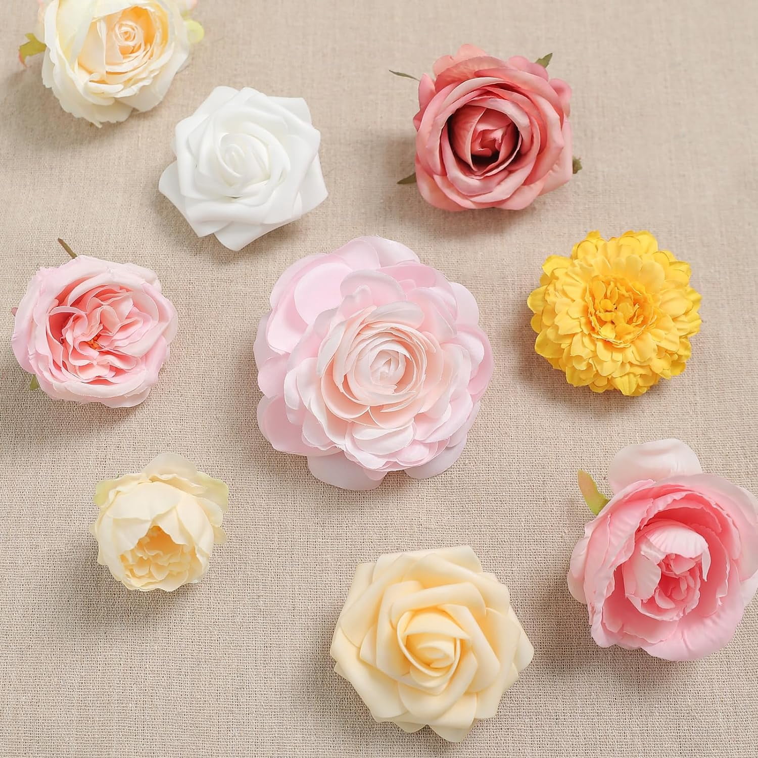 TG4THT-Artificial Flower Assortment for DIY Centerpiece Arrangement ...
