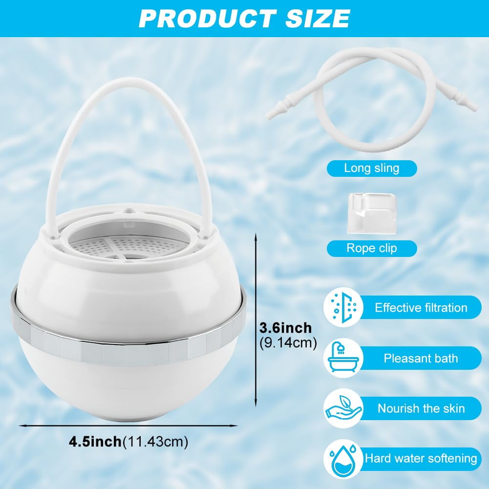 TG4THT-Bath Filter for Tub,Bath Water Filter for Tub Faucet with ...
