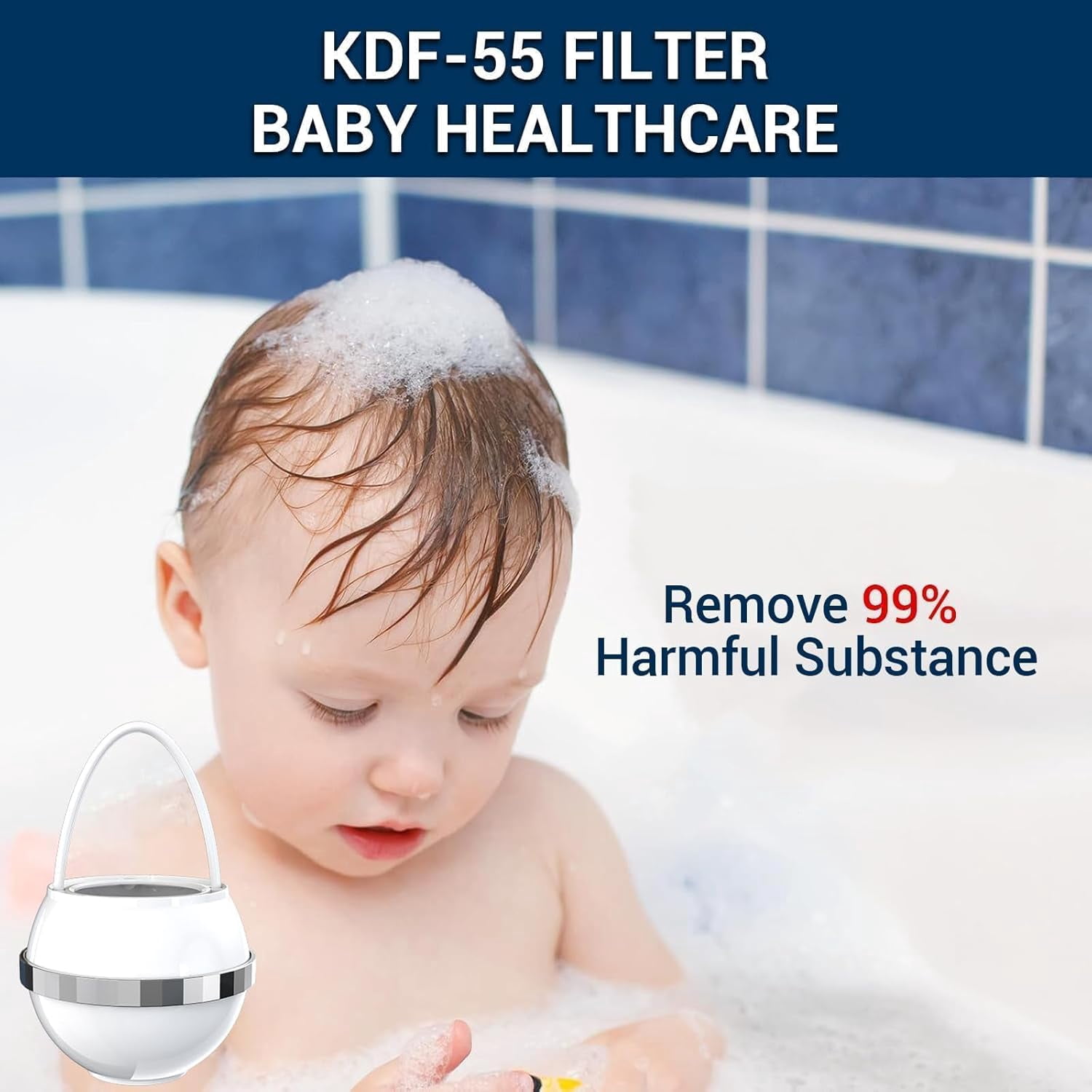 TG4THT-Bath Filter for Tub Faucet,Bathtub Kinder Water Filter,Hard ...