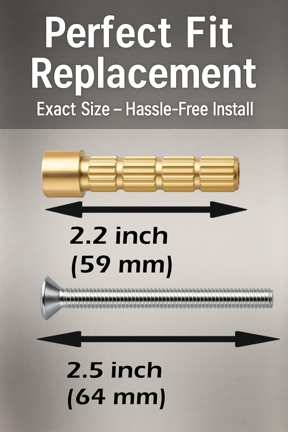 TG4THT-Brass Stem Extension Kit Compatible with Pfister COMPRESSION ...