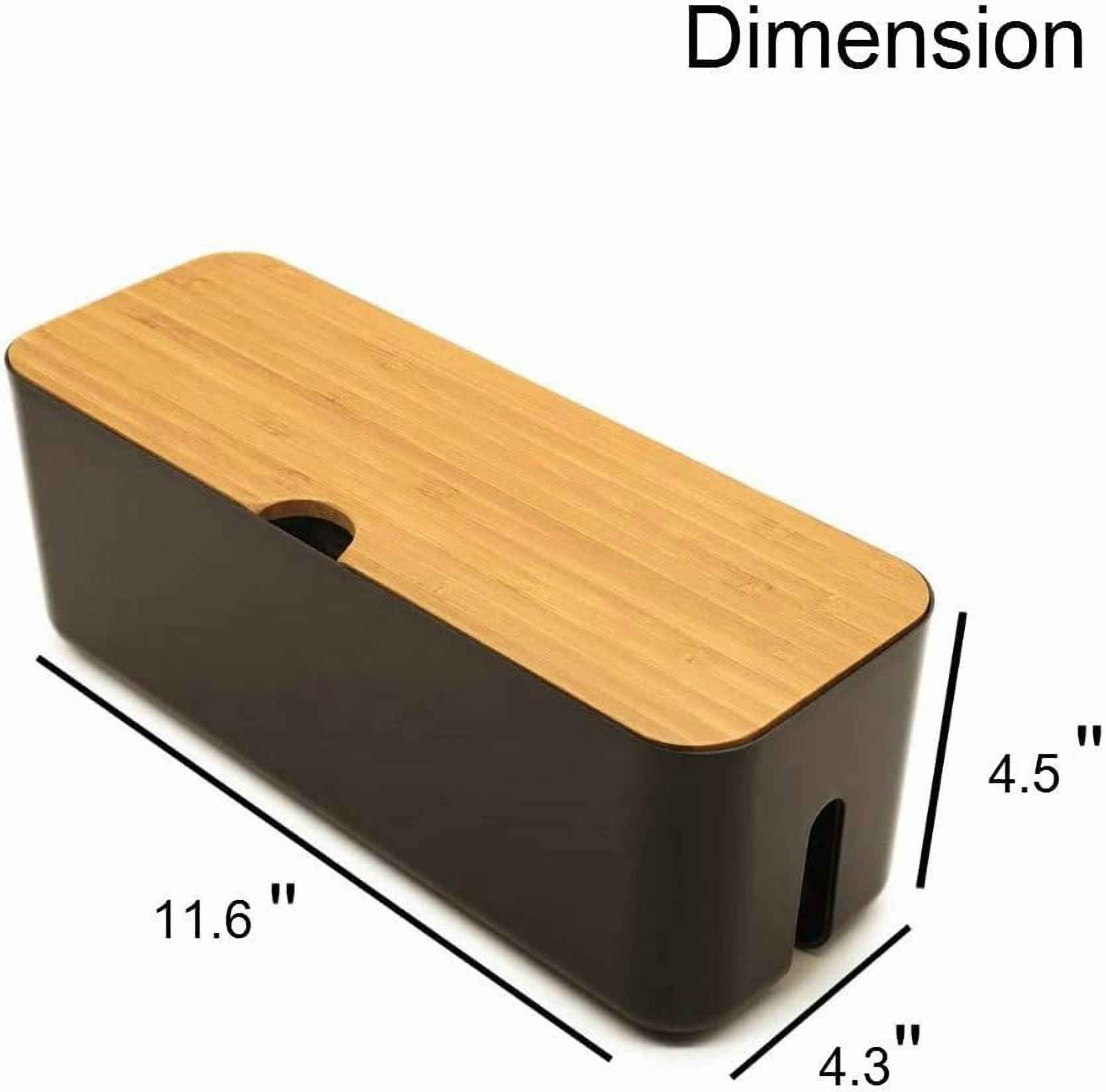 TG4THT-Cable Management Box| Power Stripe Organizer|Cord Organizer Box ...