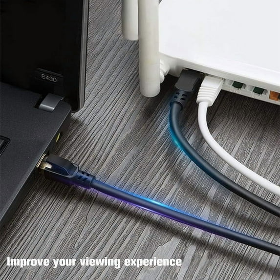 TG4THT-Cat8 Ethernet Cable 100Ft S/FTP Outdoor&Indoor Heavy Duty High Speed 26AWG Internet ...