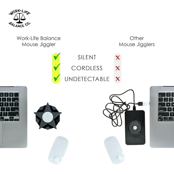 TG4THT-Compact Mechanical Mouse Jiggler Undetectable Device - No USB No ...