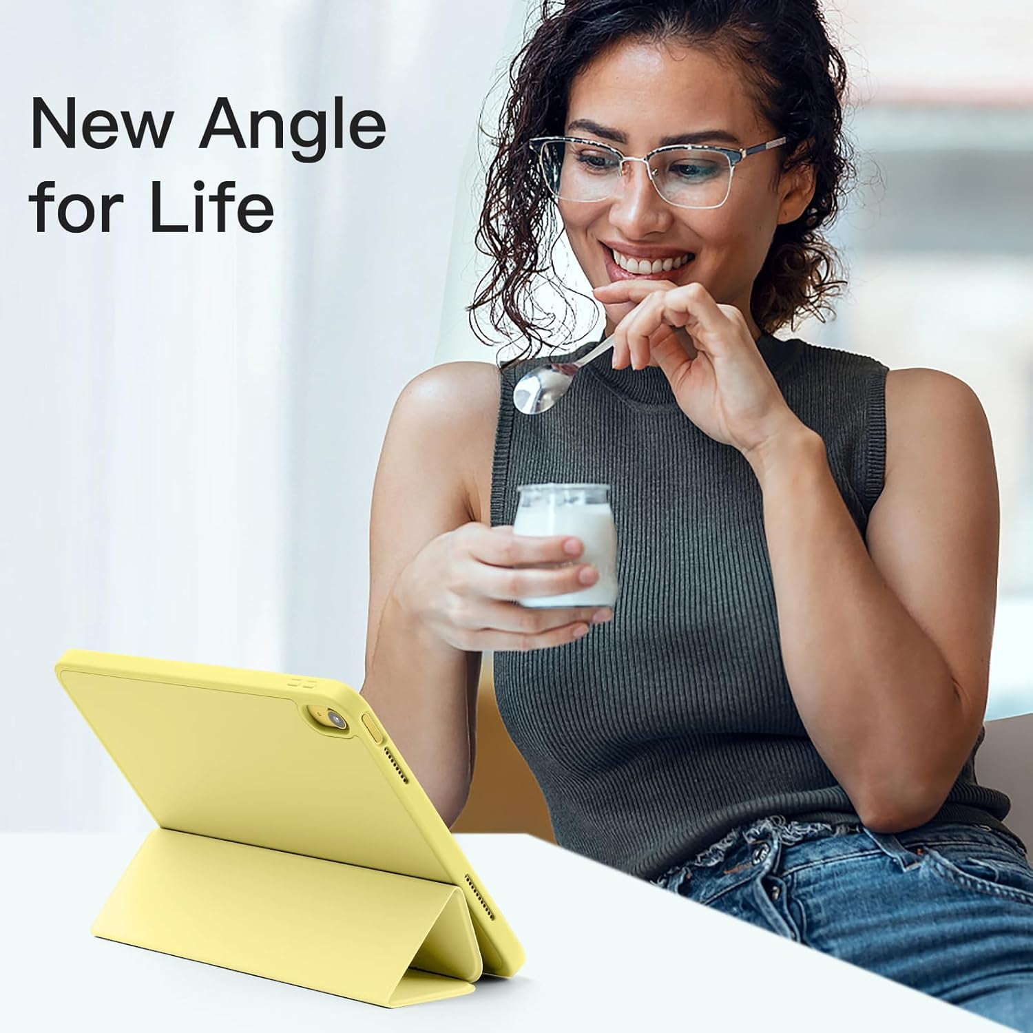 TG4THT-Compatible with iPad (A16) 11th Generation Case 11 Inch 2025, for iPad 10th Generation ...