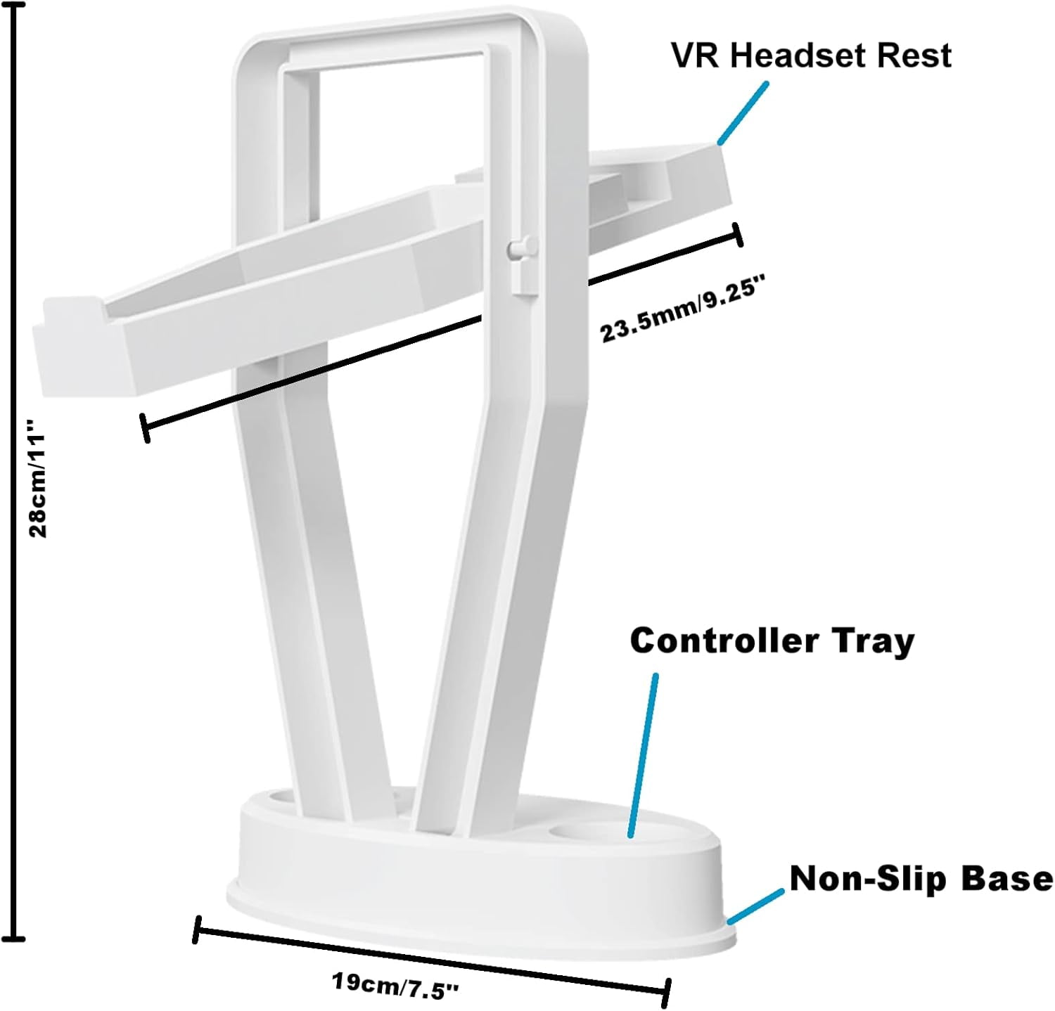 TG4THT-Digicharge VR Headset Display Stand – Universal Storage Holder ...