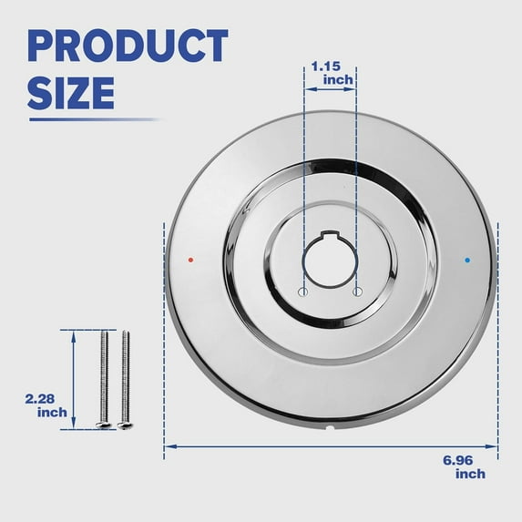 TG4THT-Escutcheon Replacement for Moen 16090 Chateau Collection, Shower ...