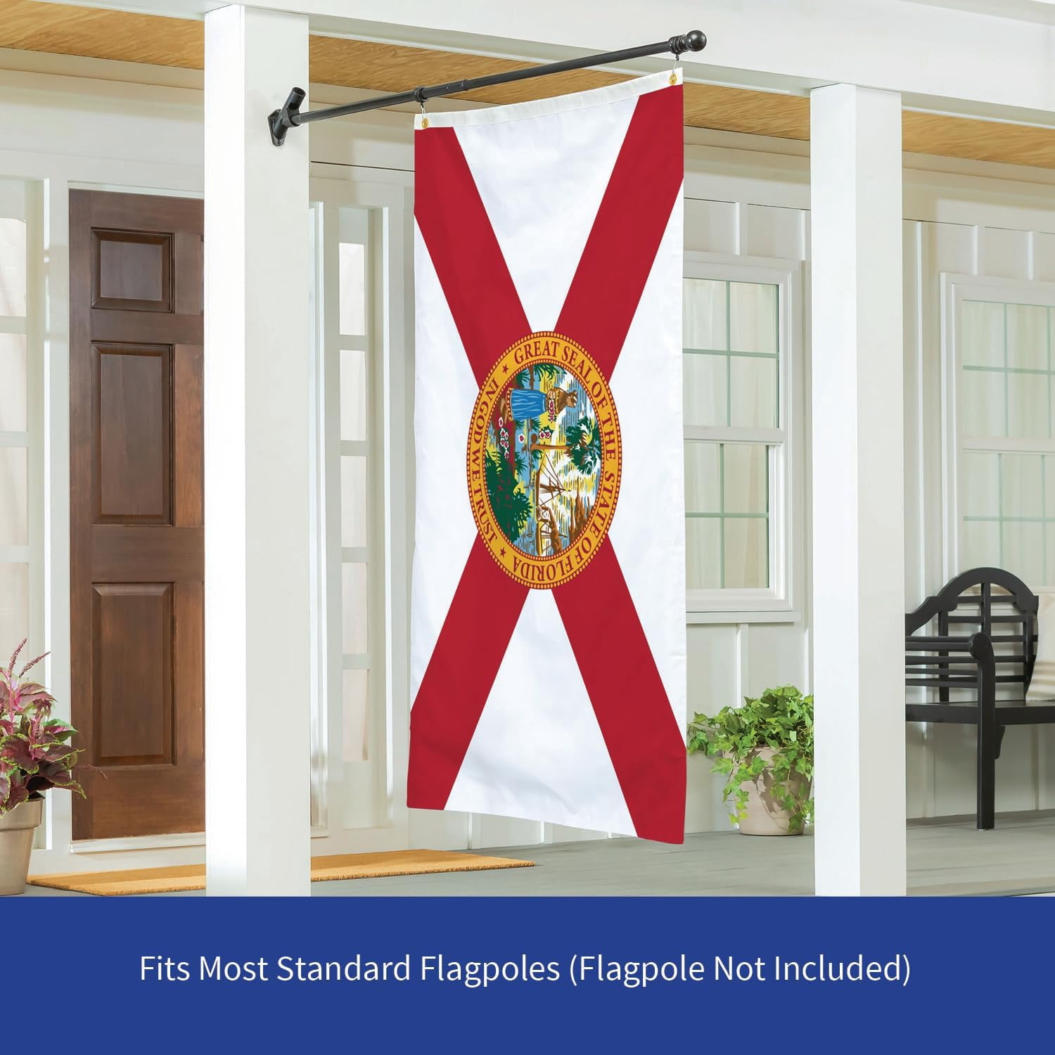 TG4THT-Evergreen Florida State Flag 3x5 Outdoor Double Sided, FL States ...