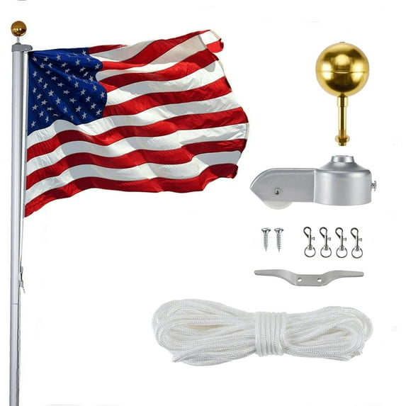 TG4THT-Flag Pole Hardware Parts Repair Kits, Flag Pole Kit,Including 3 ...