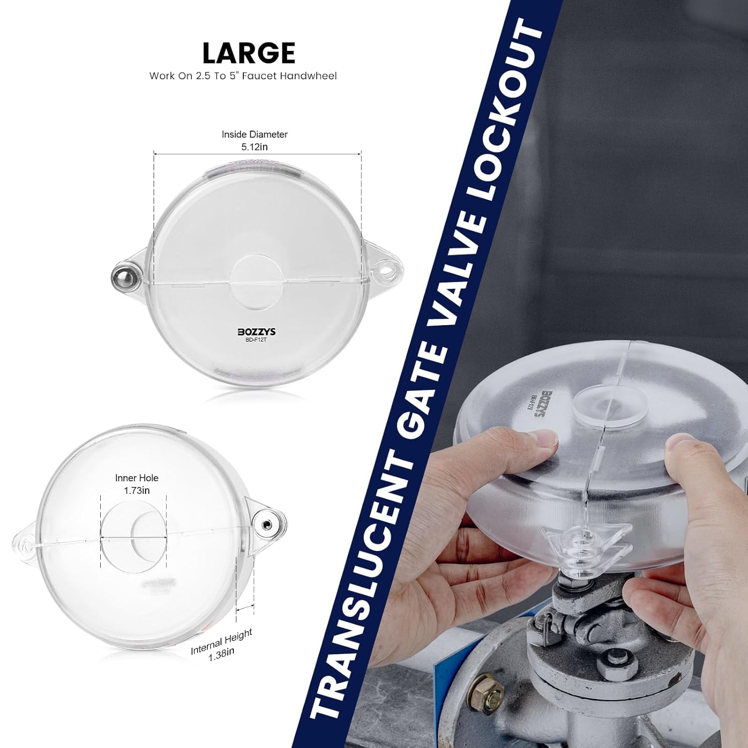 TG4THT-Gate Valve Lockout Device for 2-1/2 to 5 in Handles | OSHA ...
