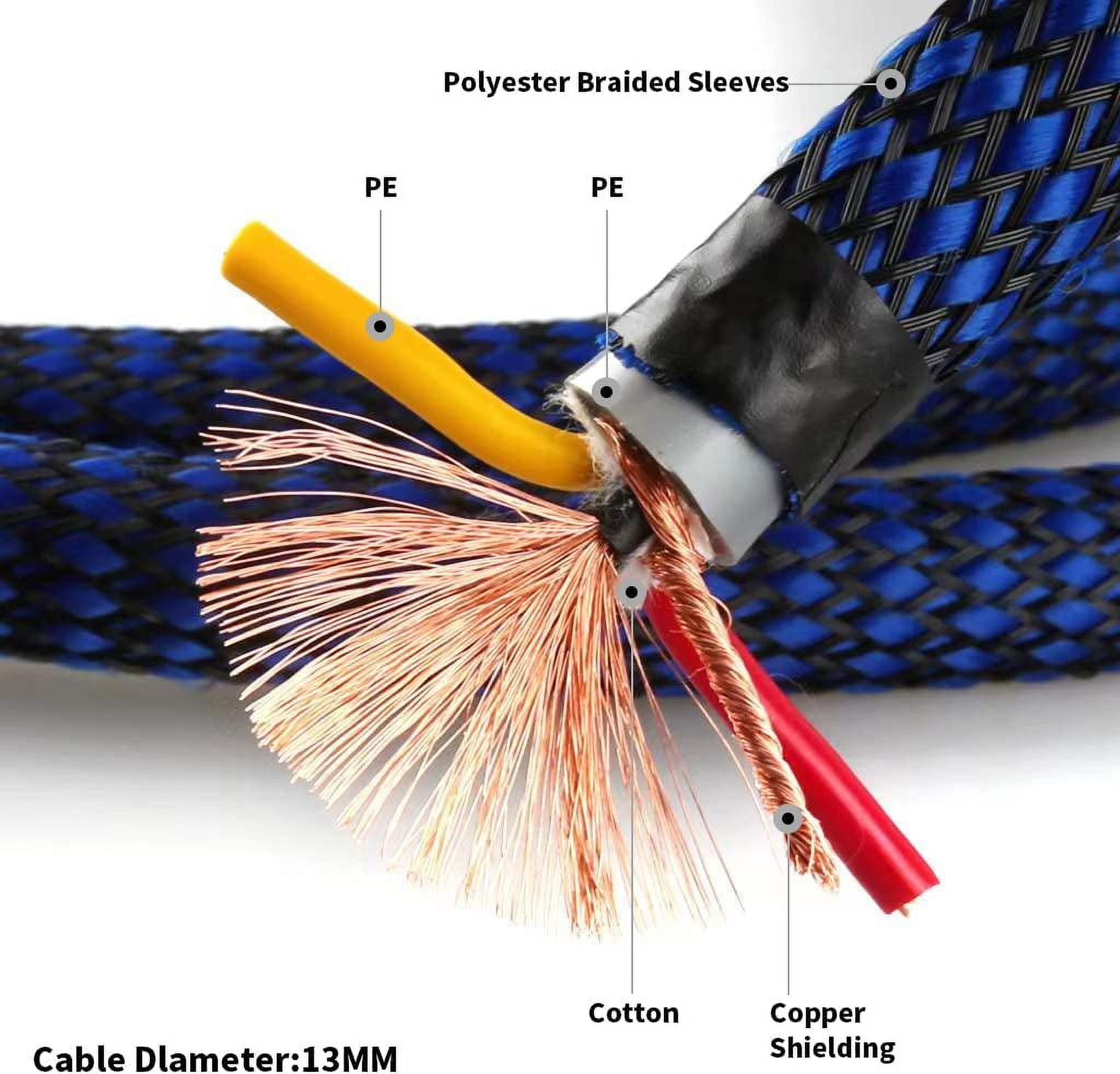 TG4THT-HiFi Audiophile Power Cord with US Rhodium Plated Connector ...