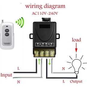 Remote Control 120v Switch