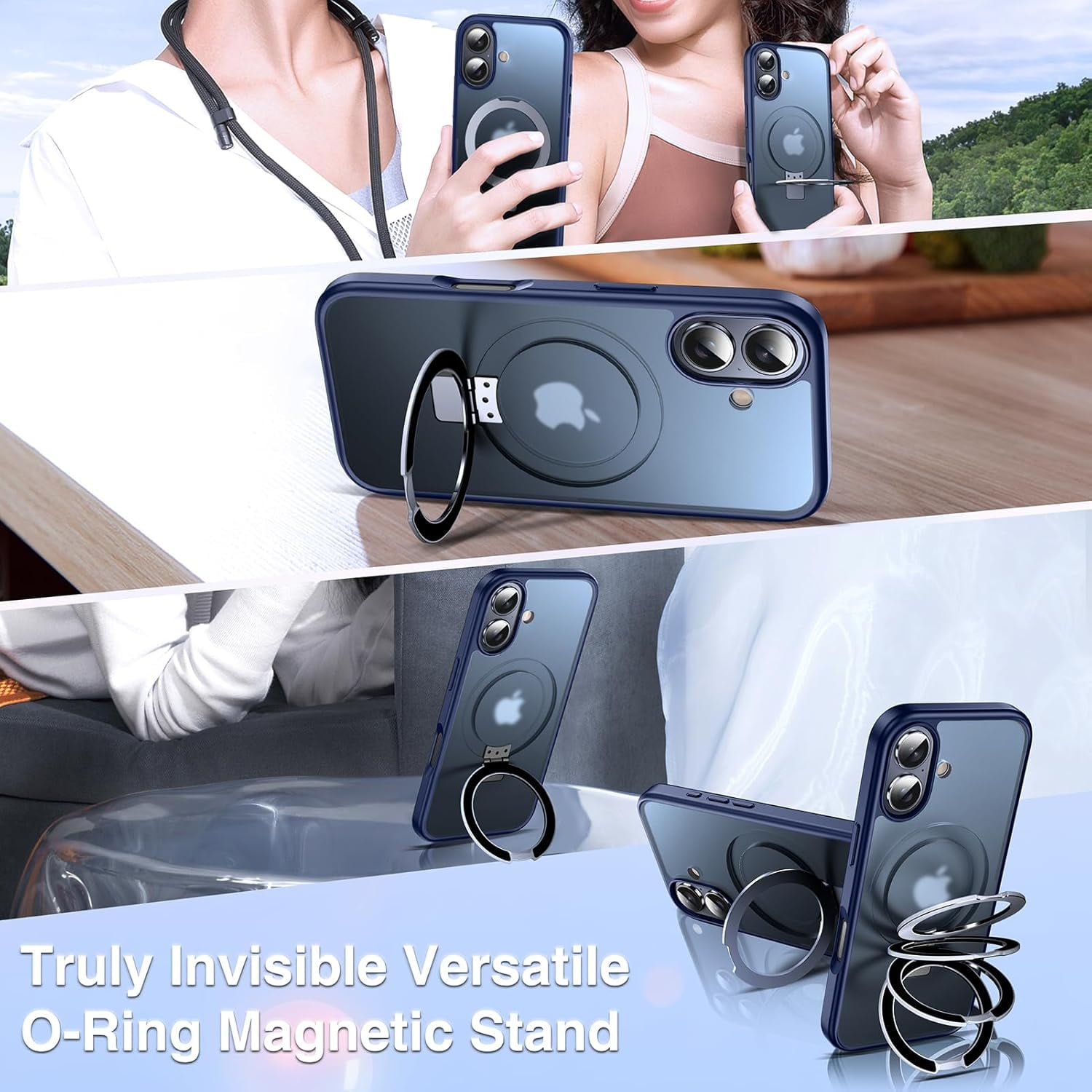 TG4THT-Mag-Stand Designed for iPhone 17 Magnetic Case, 2025 Upgraded ...