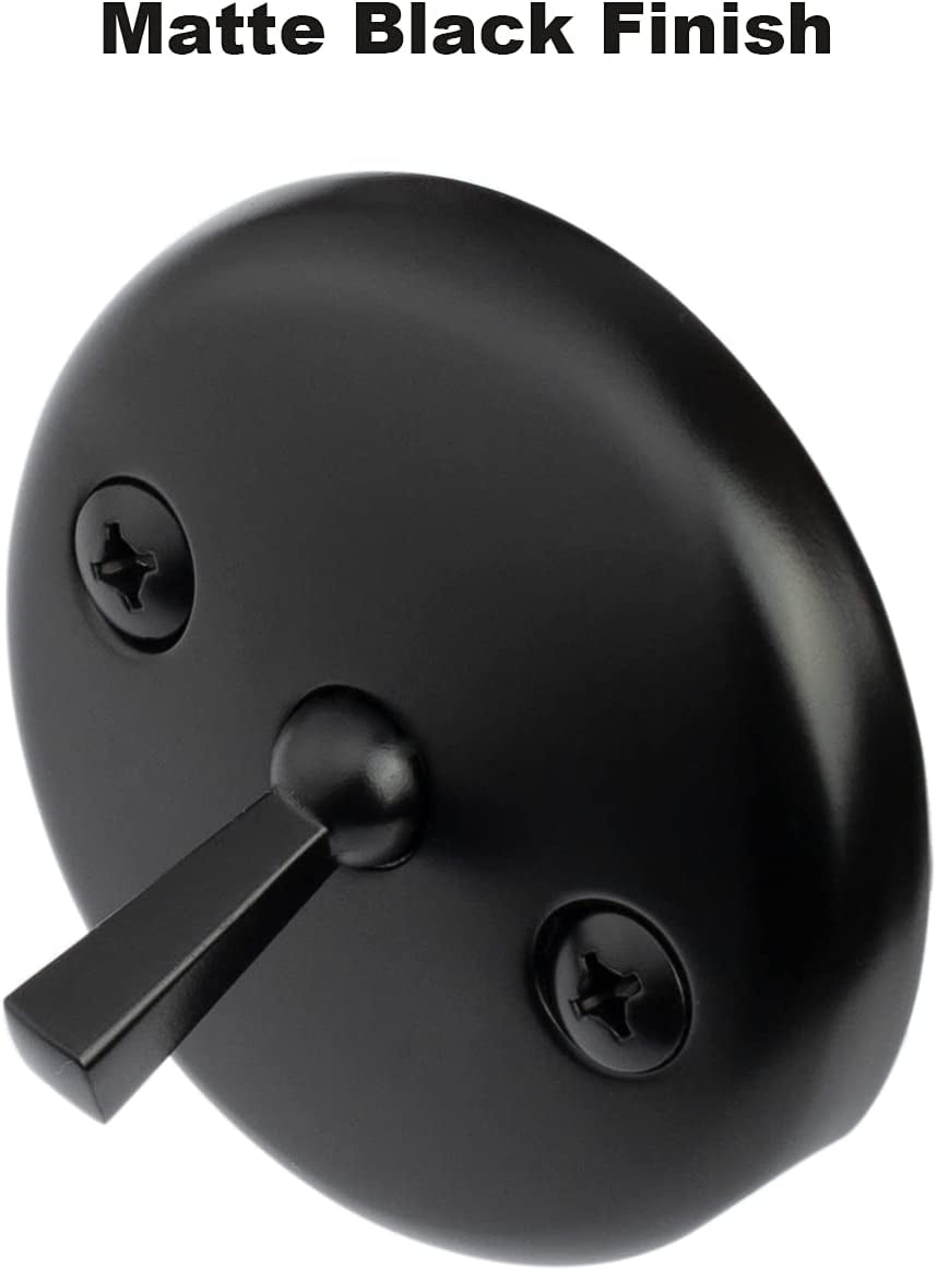 TG4THT-Matte Black Trip Lever Tub Trim Kit Set with Trip Lever Overflow ...