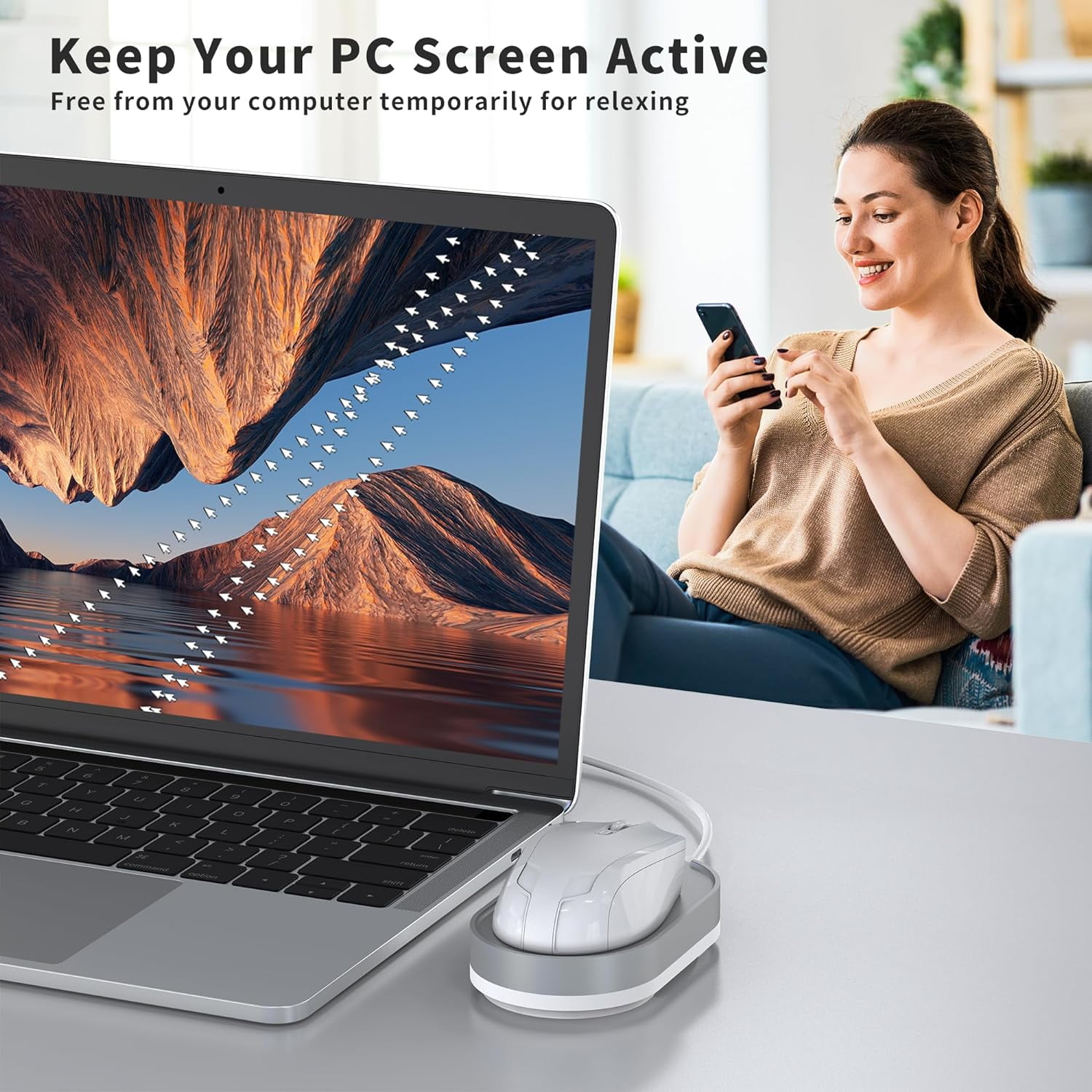 TG4THT-Mouse Jiggler, Undetectable Mouse Mover Device Wiggler Shaker ...