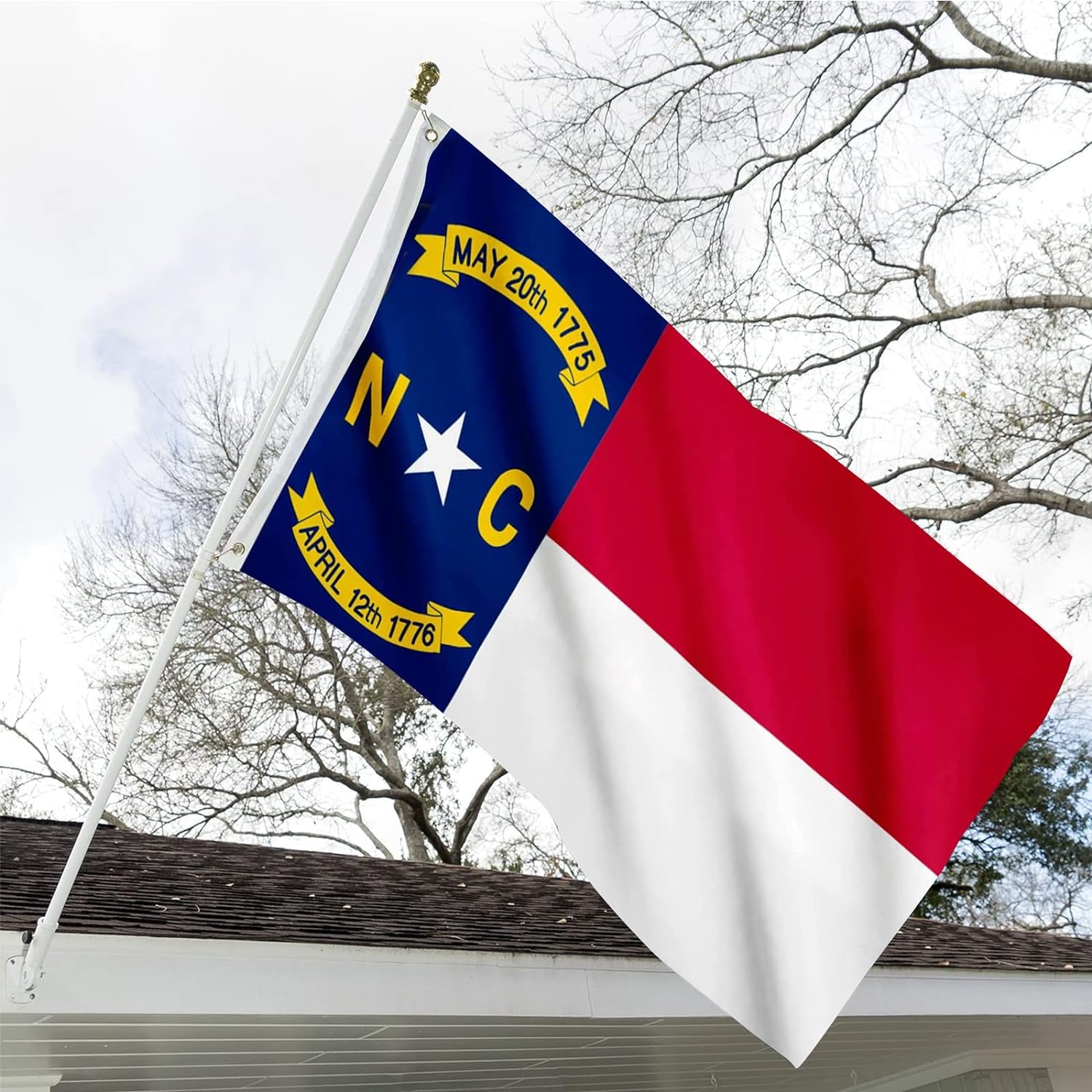 TG4THT-North Carolina State Flag 3x5 Double Sided Outdoor NC State ...