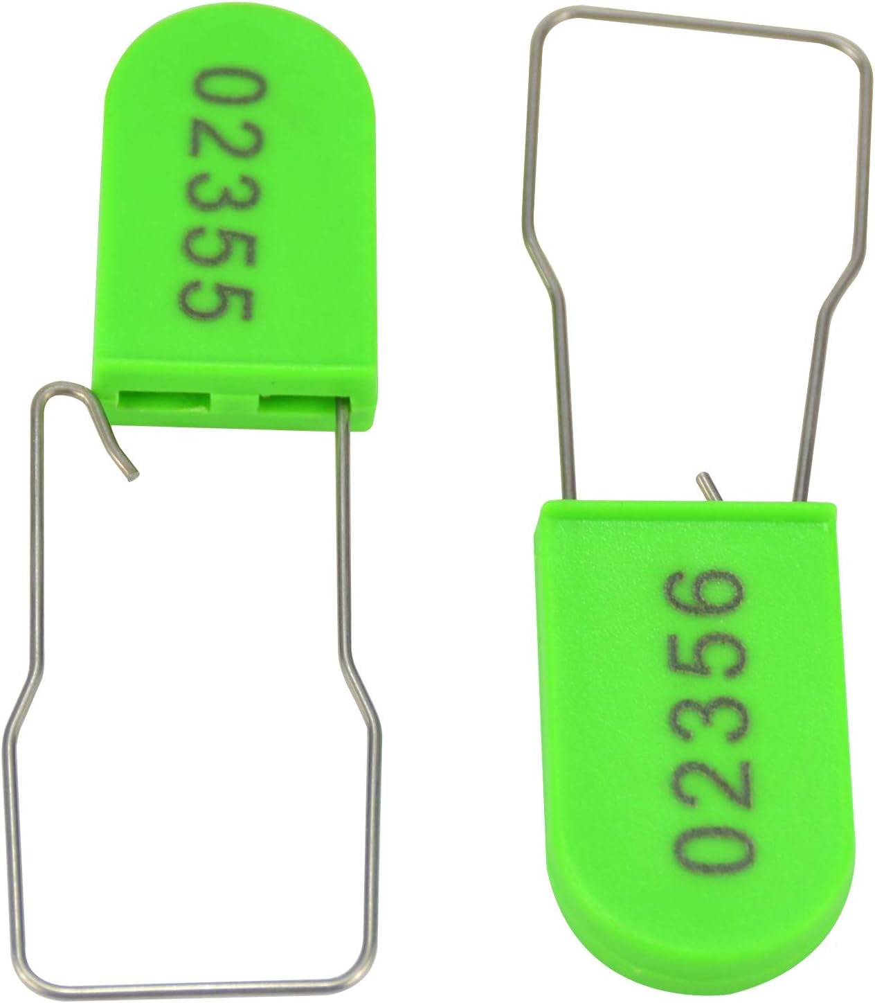 TG4THT-Plastic Wire Padlocks Numbered Security Seal Plastic Padlock ...