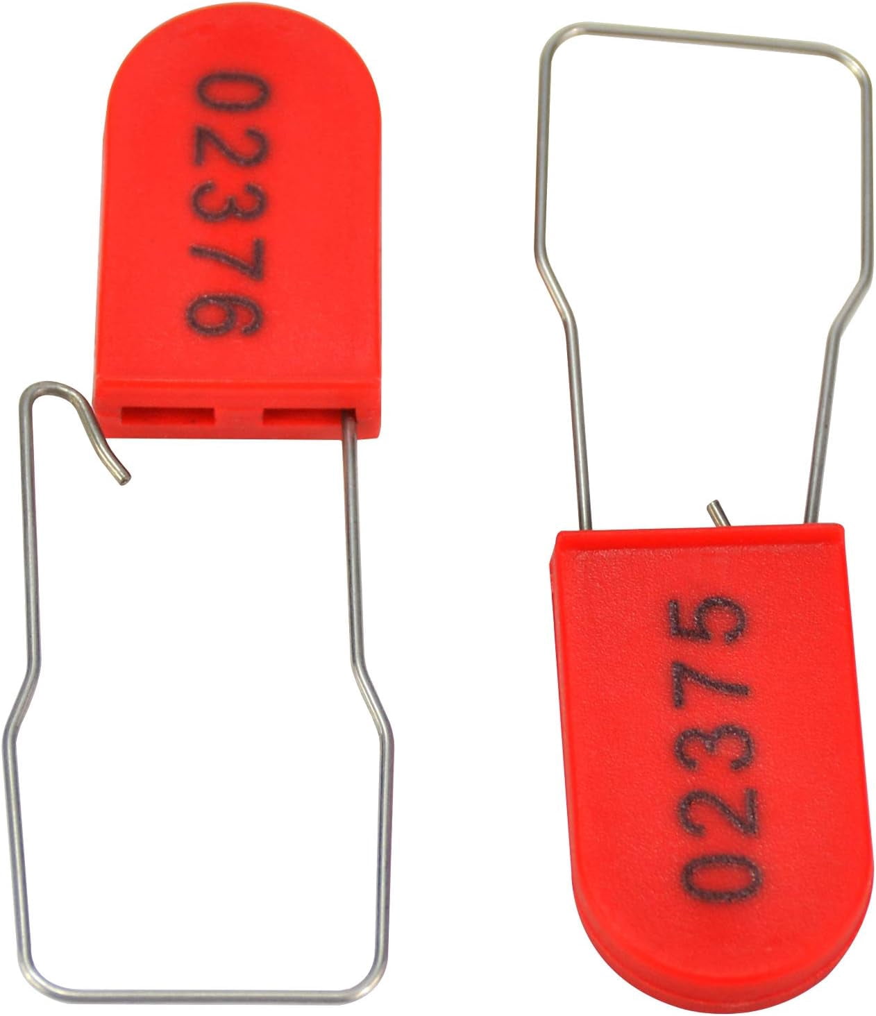 TG4THT-Plastic Wire Padlocks Numbered Security Seal Plastic Padlock ...