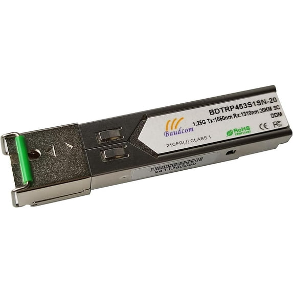 TG4THT-SFP 1G Module, Single-Mode SC Fibre Optic Cable transceiver ...