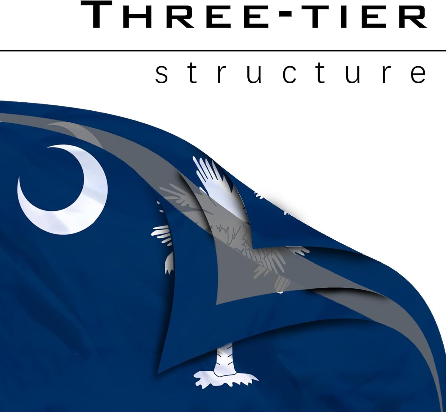 TG4THT-South Carolina State Flag 3x5 Double Sided SC State Flags Heavy ...