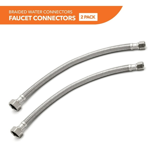 TG4THT-Stainless Steel Braided Water Connectors with Reinforced PVC ...