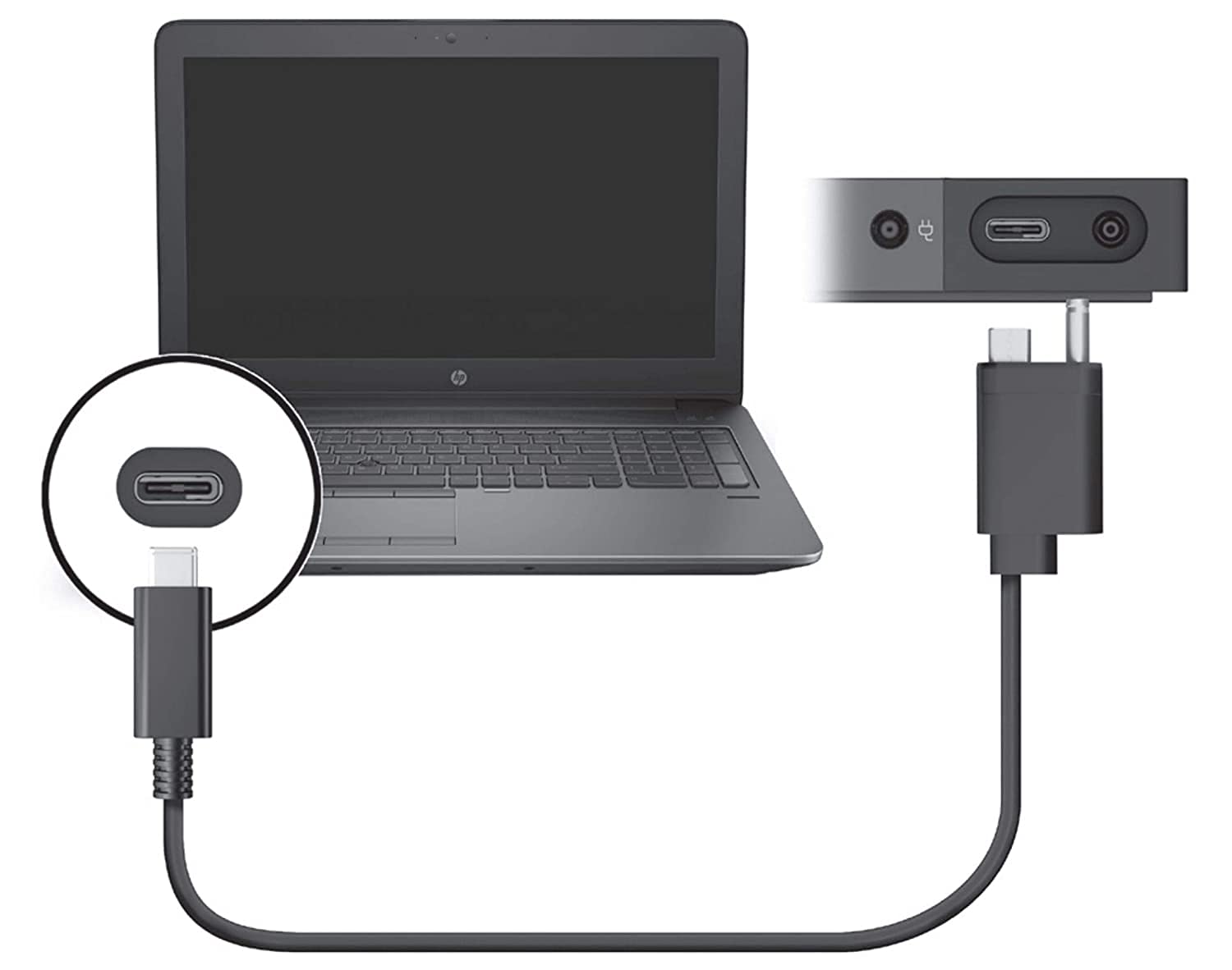 TG4THT-USB-C Docking Station Cable for HP Elitebook 840 G3, X260 1030 ...