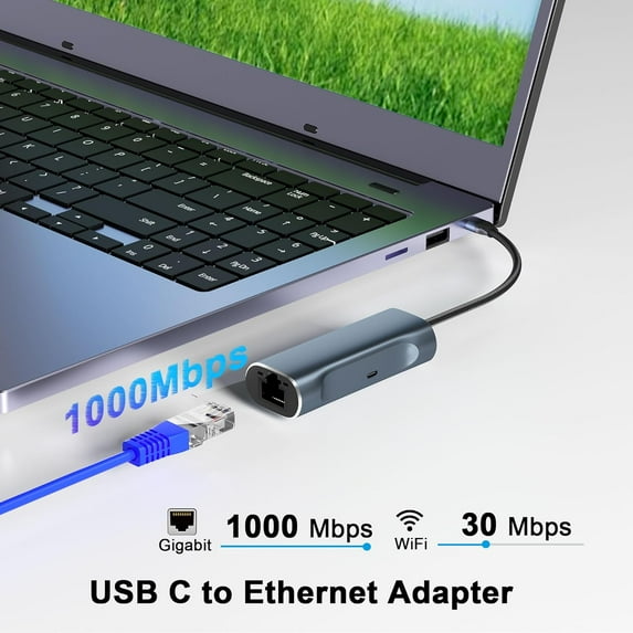 TG4THT-USB C to Ethernet Adapter with 100W Charging Port, 1Gbps ...