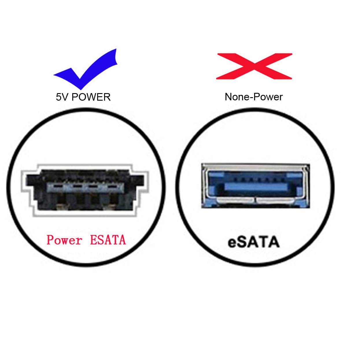 TG4THT-USB C to eSATA Cable for HDD/SSD/ODD 3.28FT/1.0M (One Way ...