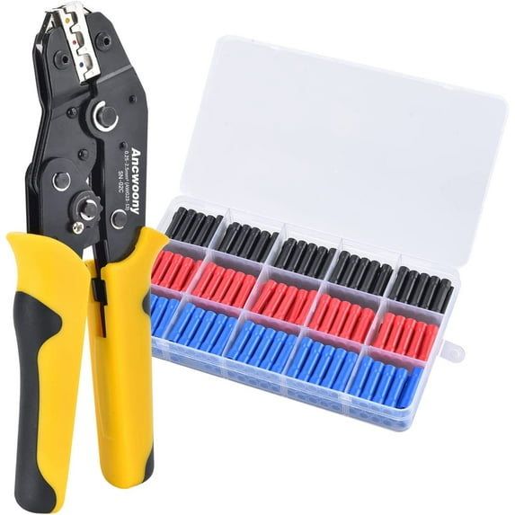 TG4THT-Wire Terminals Crimping Tool Kit with 225PCS Insulated ...