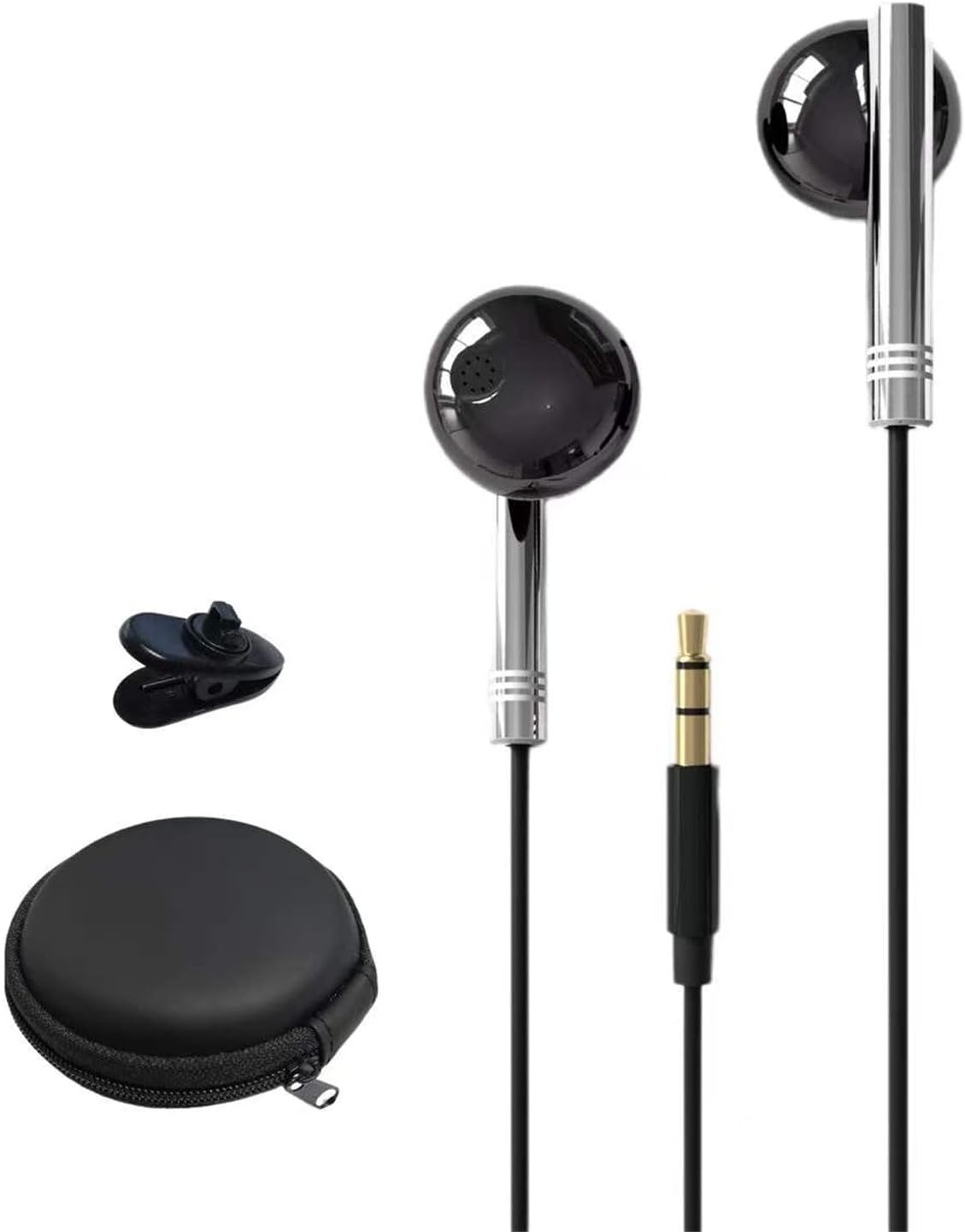TG4THT-Wired Earbuds No Microphone Headphones with Long Cord Noise ...