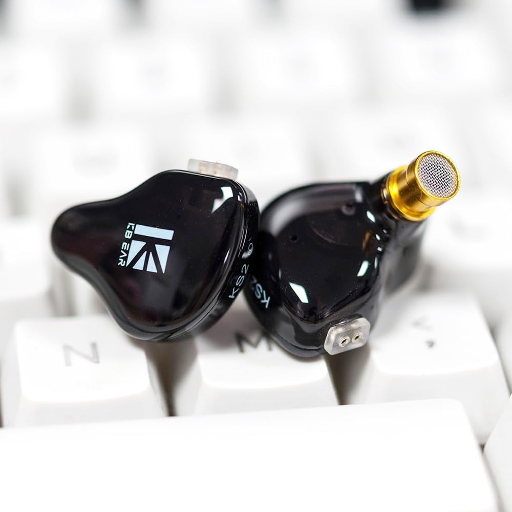TG4THT-Wired Earphone KBEAR KS2 Wired Headphone 10mm Composite ...