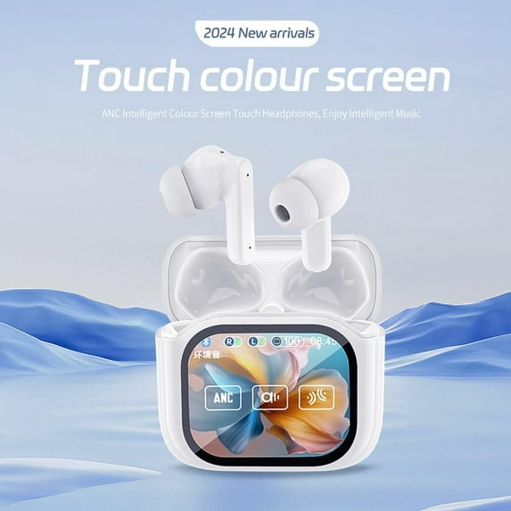 TG4THT-Wireless Touchscreen Earbuds with Smart Touch Screen Case - TWS ...