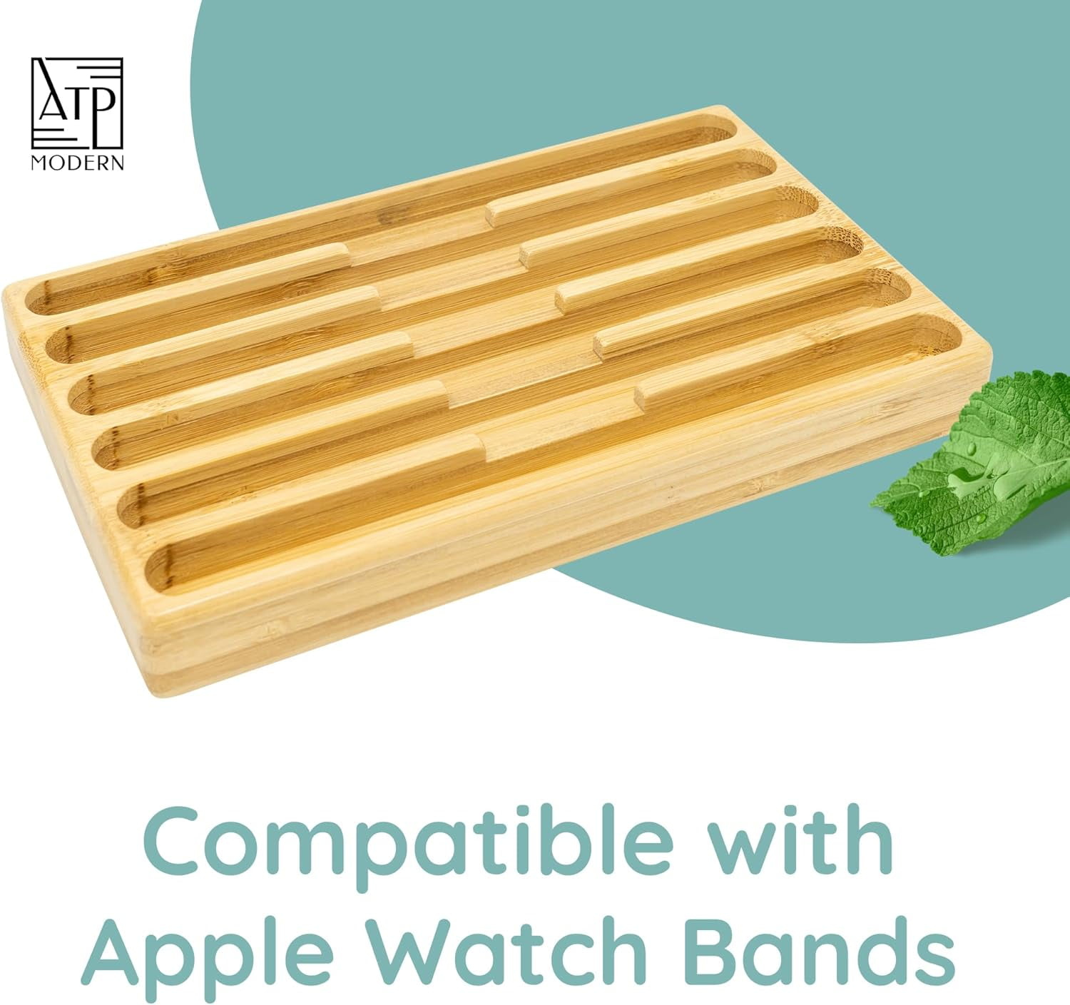 TG4THT-Wooden Watch Band Organizer - Works with All Apple Watch Bands ...