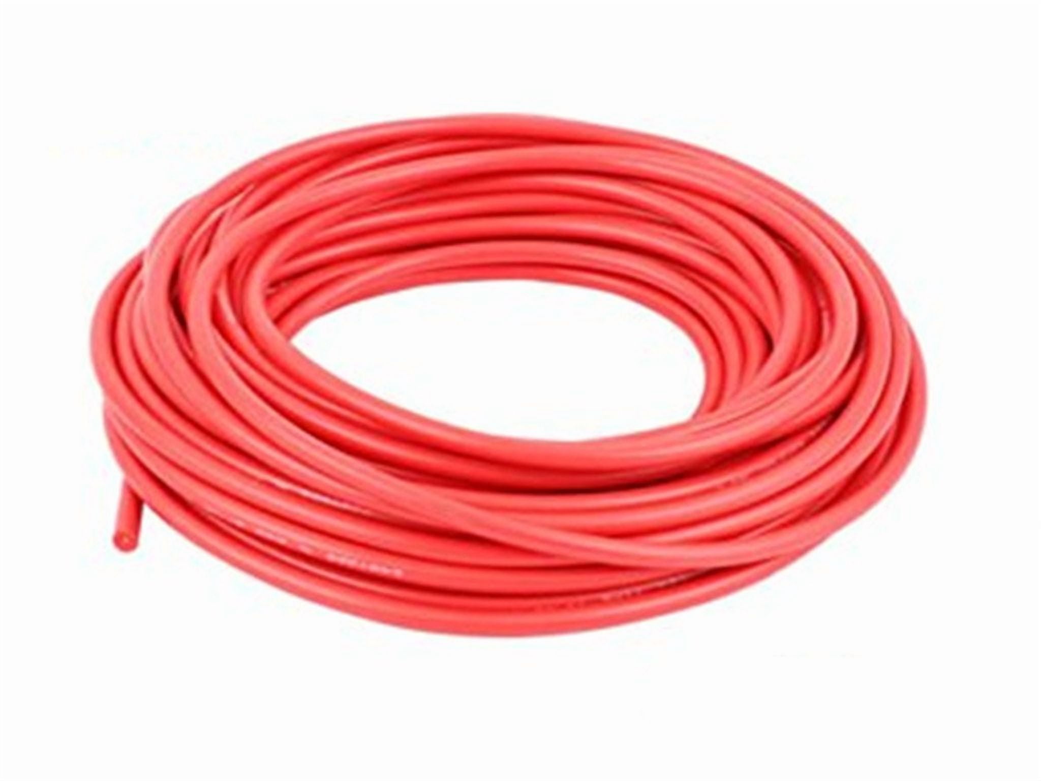 TG4THT-XJS Electric Copper Core Flexible Silicone Wire Cable Red 10M 32 ...