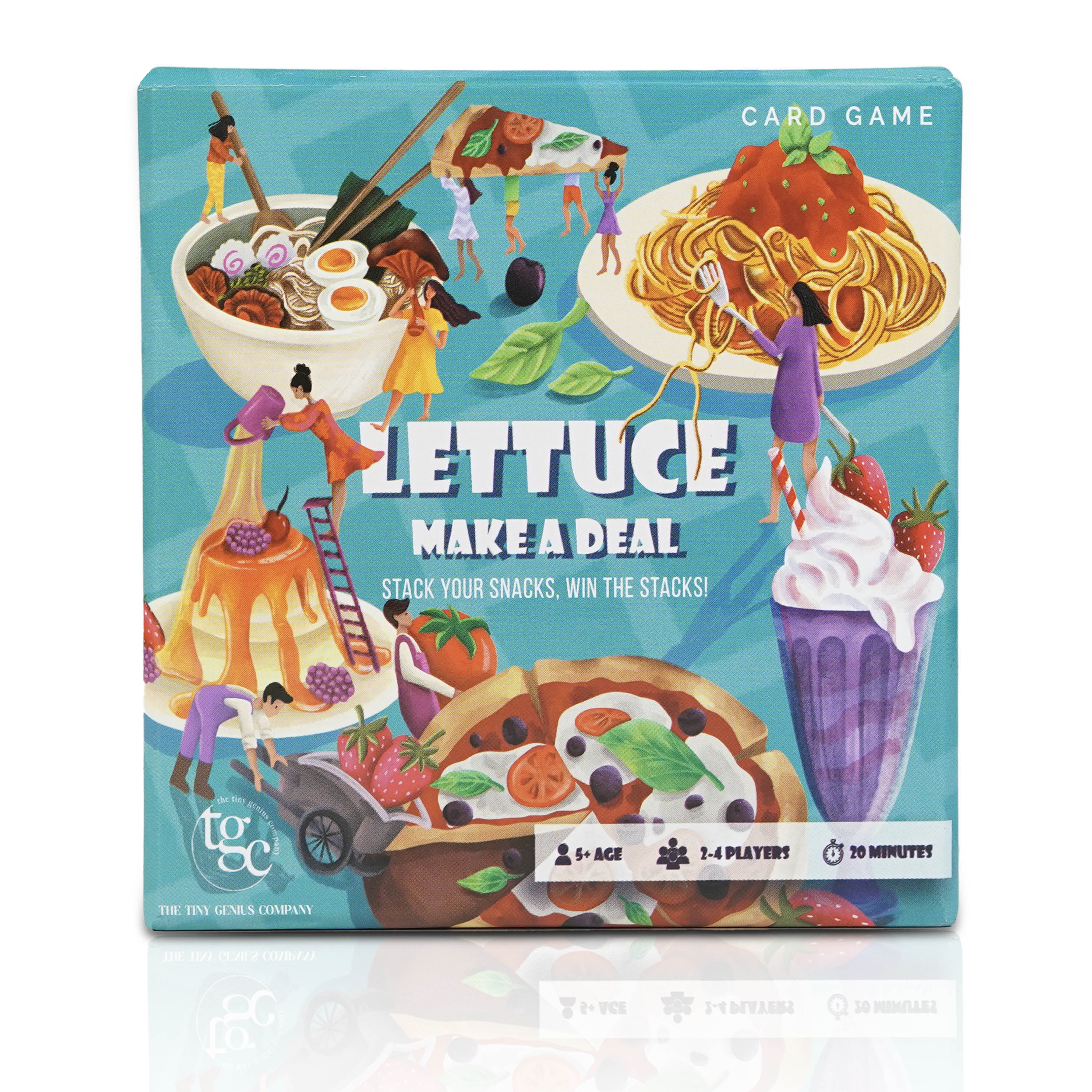TGC Card games for Kids and Adults, Lettuce make a deal, 2-4 Players ...