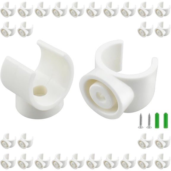 PVC Pipe Hangers and Clamps for Plumbing and Electrical Support