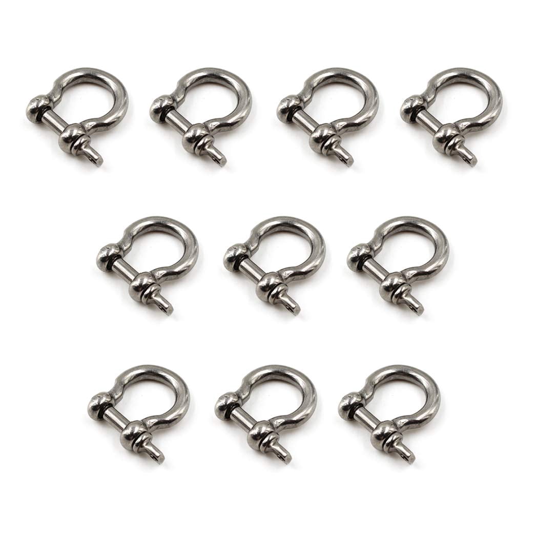 TGHTBA-M5 D Ring Bow Shackles Heavy Duty With Pin For Bow Rigging ...