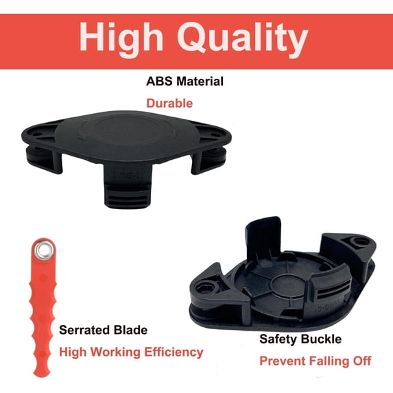TGHTBA-Weed Wacker Blade Trimmer Head,Weed Eater Blades Compatible with ...