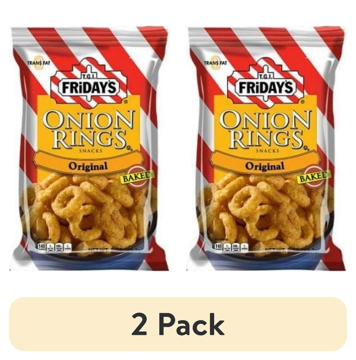 (2 pack) TGI Fridays Onion Rings, 2 Ounce - 6 per case. - Walmart.com