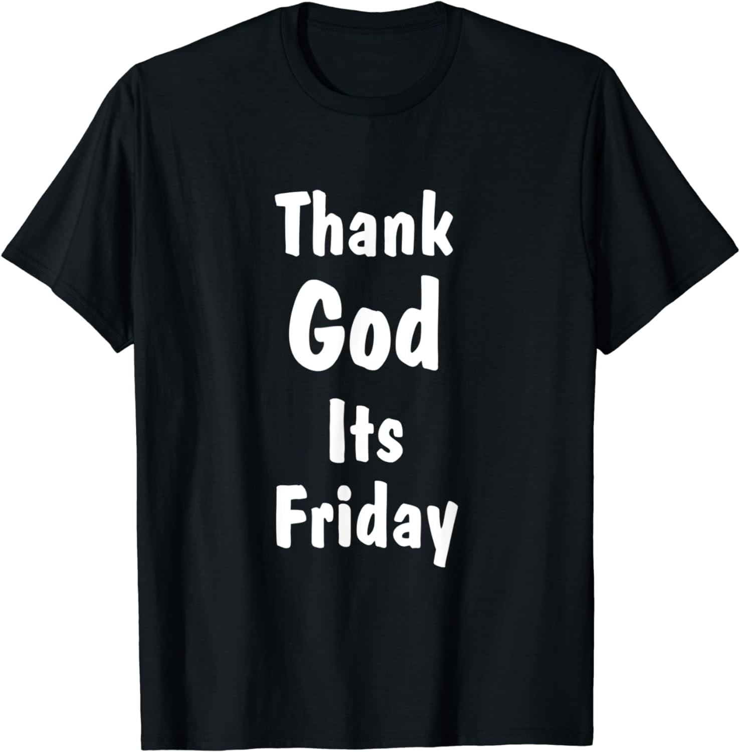 TGIF Thank God Its Friday Quote Saying T-Shirt - Walmart.com
