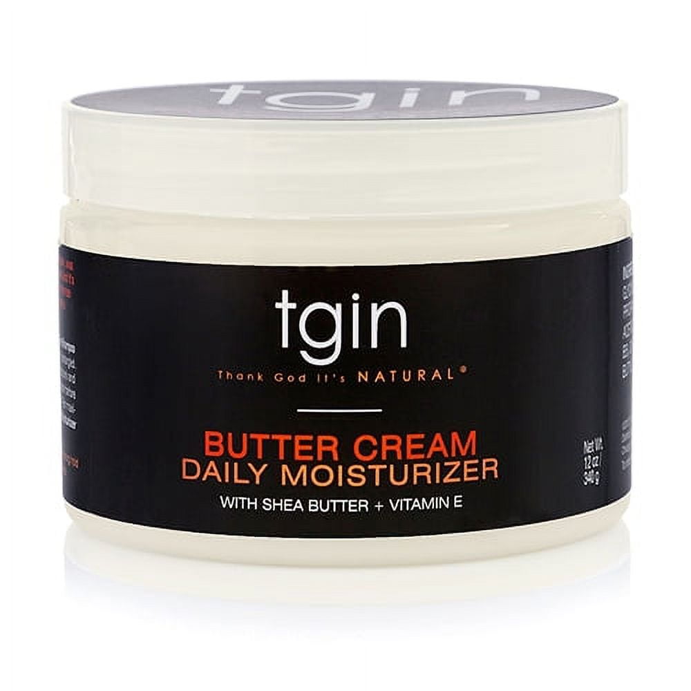 TGIN Butter Cream Daily Moisturizer with Shea Butter + Vitamin E, 12 Oz ...