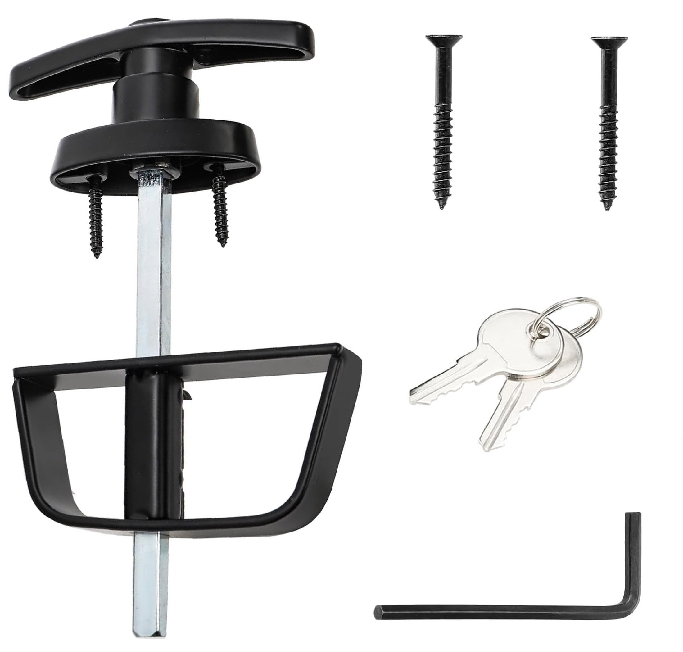 TGY Shed Door Lock Latch,Shed Door T Handle Lock,5-1/2" Stem T-Handle ...